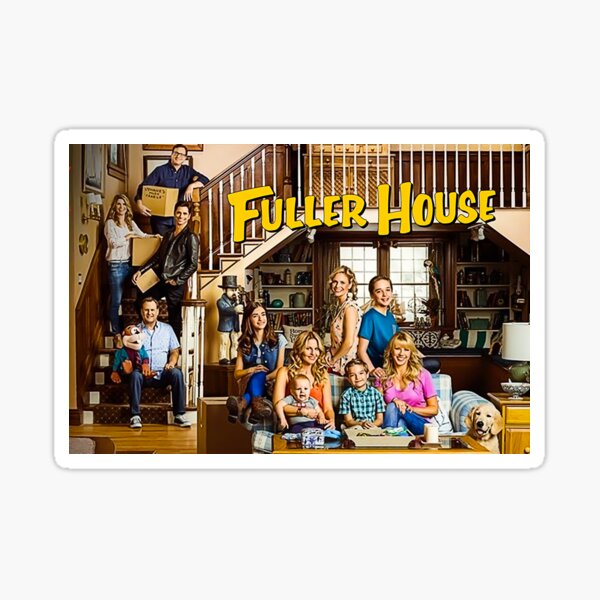 "John Stamos Fuller House Cast" Sticker for Sale by Ciraillard | Redbubble