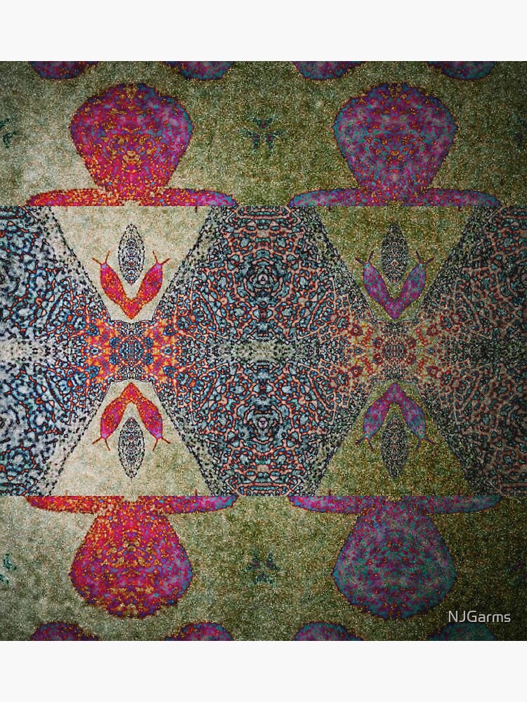 "Colourful sequence" Sticker for Sale by NJGarms | Redbubble