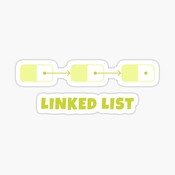 "Linked List Data Structure" Sticker for Sale by Mechashadow | Redbubble