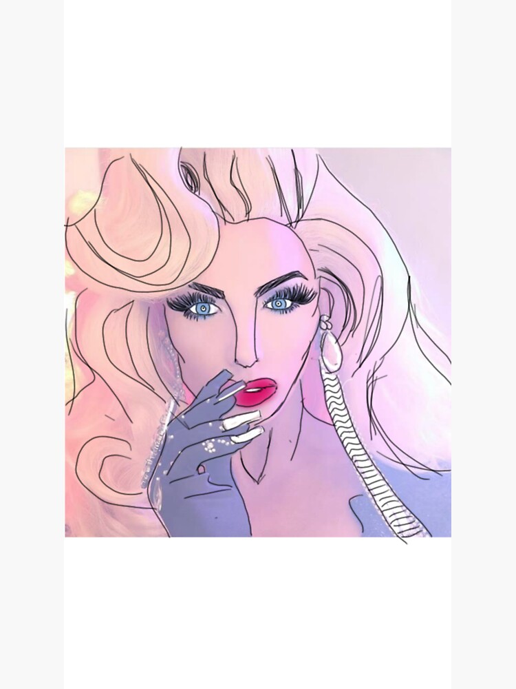 "Alyssa Edwards Art " Sticker by GG7787 | Redbubble