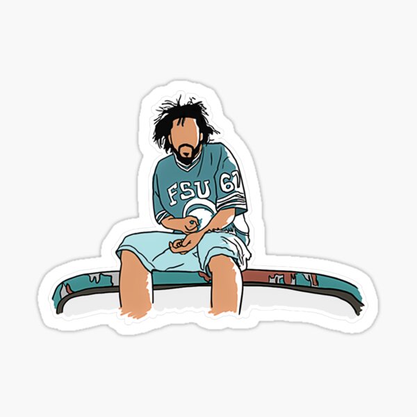 "J Cole J Cole J Cole" Sticker for Sale by Jennyims | Redbubble