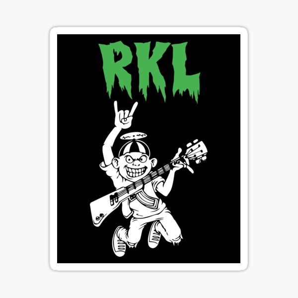 "RKL Rich Kids On LSD" Sticker for Sale by LuisGoodman | Redbubble