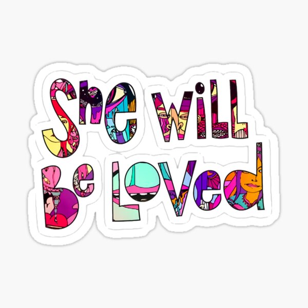 "Beautiful Model Maroon 5 She Will Be Loved Best Boys Girls " Sticker ...