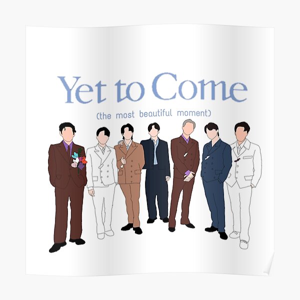 "BTS Yet to Come " Poster for Sale by JOYPARK7 | Redbubble