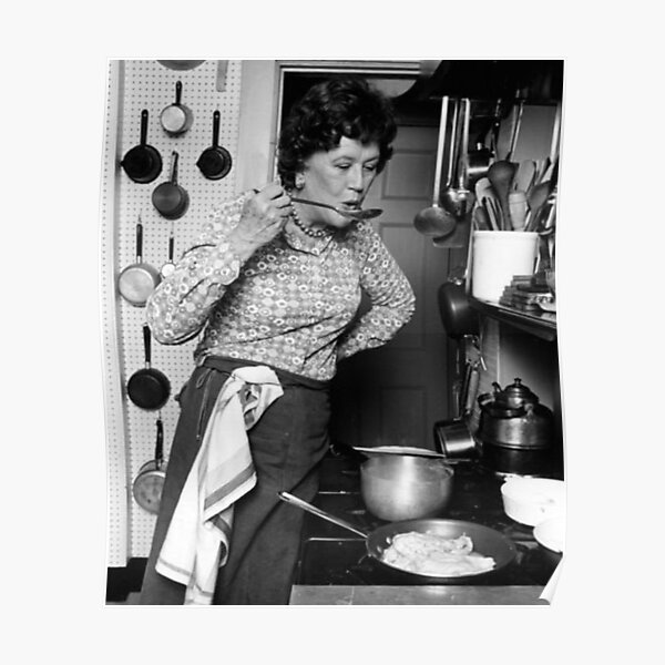 "Julia Child" Poster for Sale by AdamShop0 | Redbubble