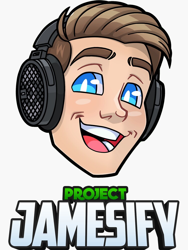 "Projectjamesify - Jamesify" Sticker for Sale by artfny | Redbubble