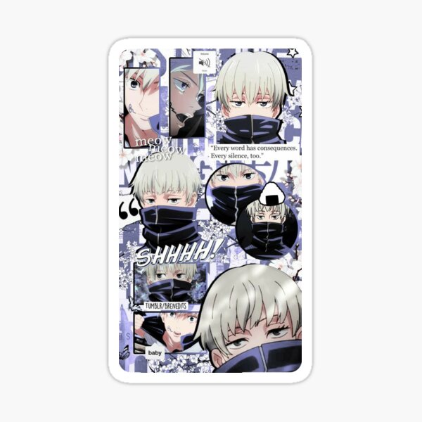 "Toge Inumaki" Sticker for Sale by cylindro | Redbubble