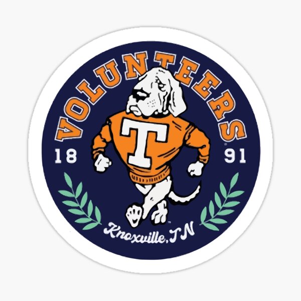 "University Of Tenessee Vols" Sticker for Sale by Only-Art- | Redbubble