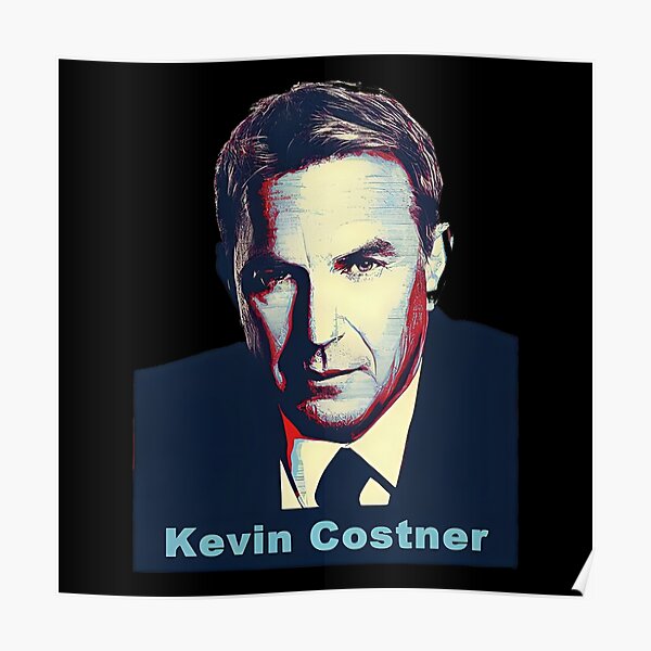 "kevin costner" Poster for Sale by kate95060 | Redbubble