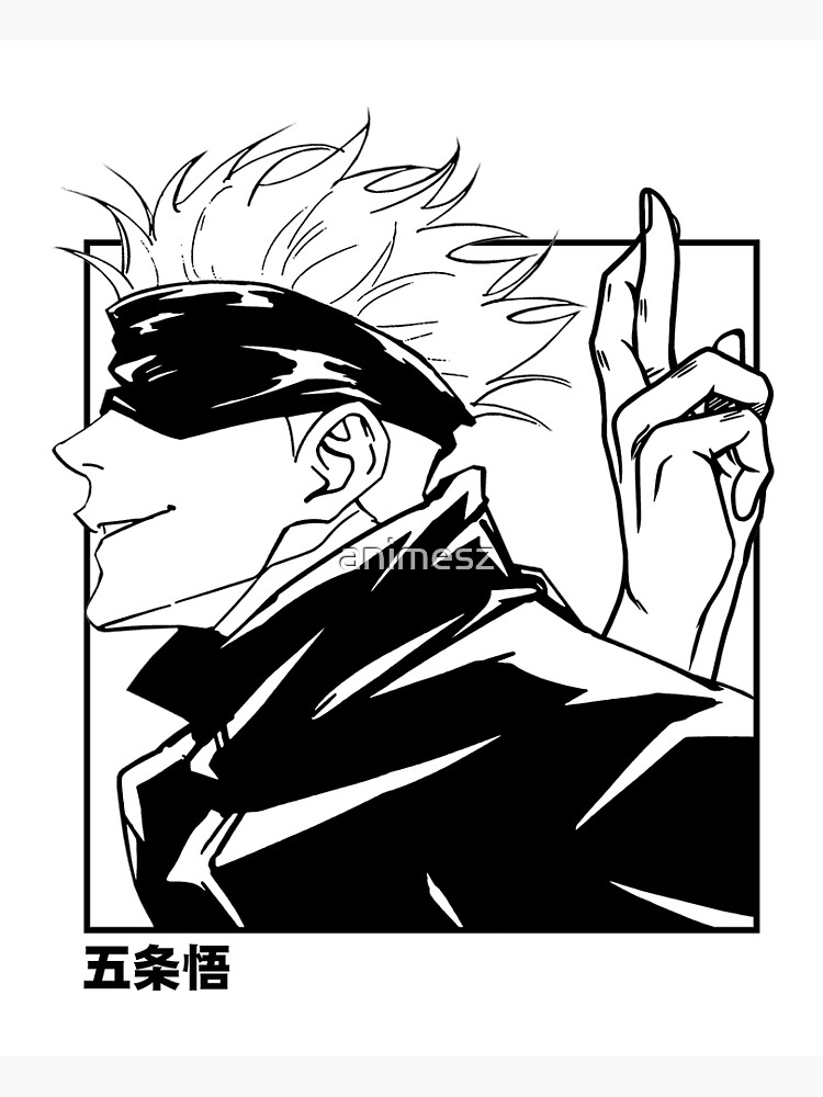 "Gojo Satoru - Jujutsu Kaisen" Poster von animesz | Redbubble
