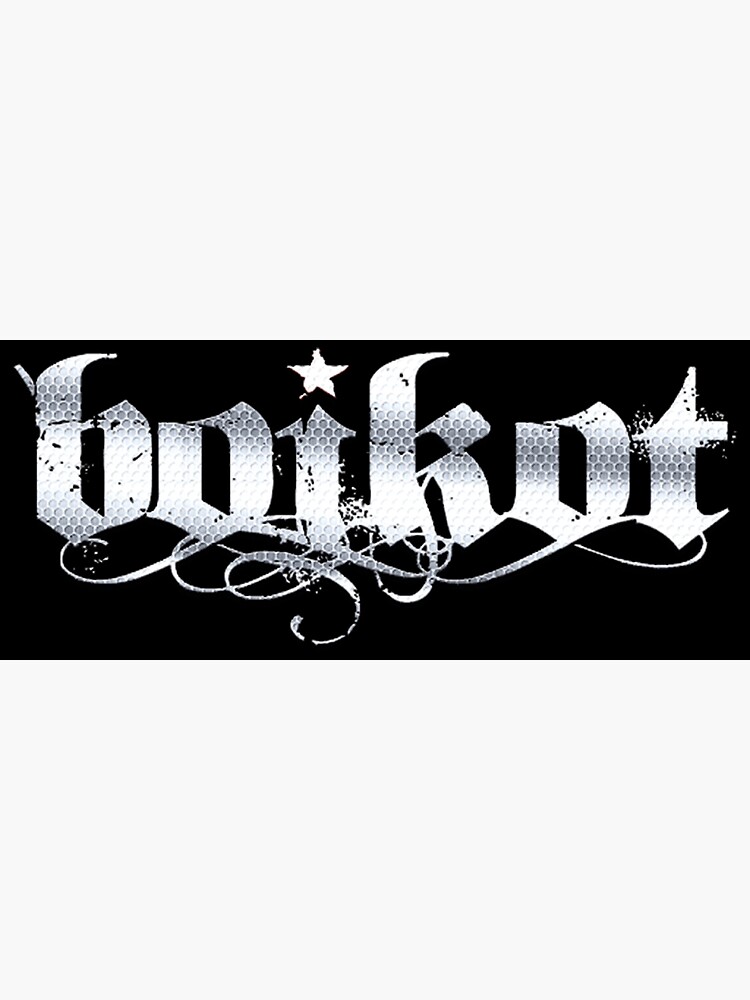 "Boikot Band Rock Spanish" Poster for Sale by PatrickMenagh | Redbubble