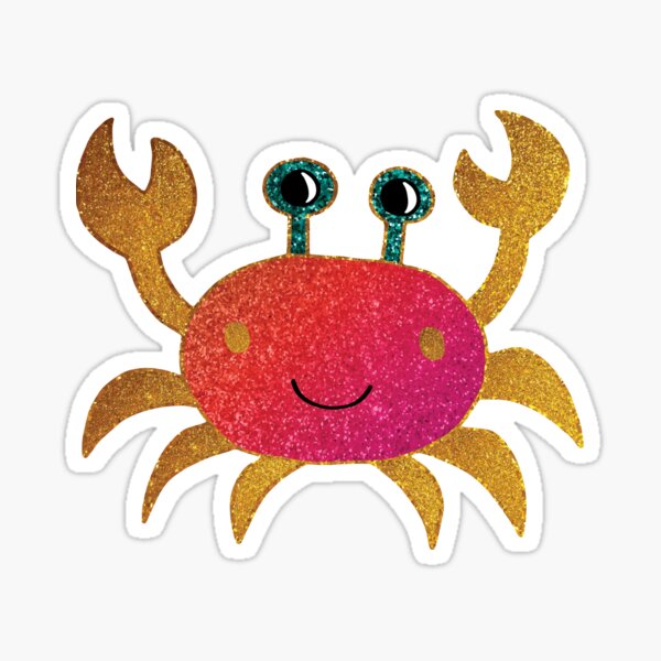 "Aquatic Spectrum Premium gold crab T-Shirt / jory-glitter - Ferris the ...