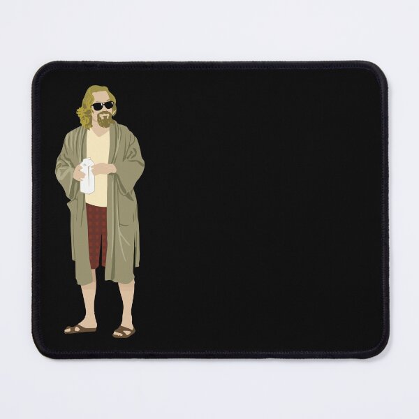 "the big lebowski-the dude" Mouse Pad for Sale by Orazio Giliberto ...