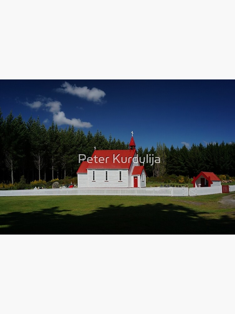 "Waitetoko Church" Poster by PeterKurdulija | Redbubble