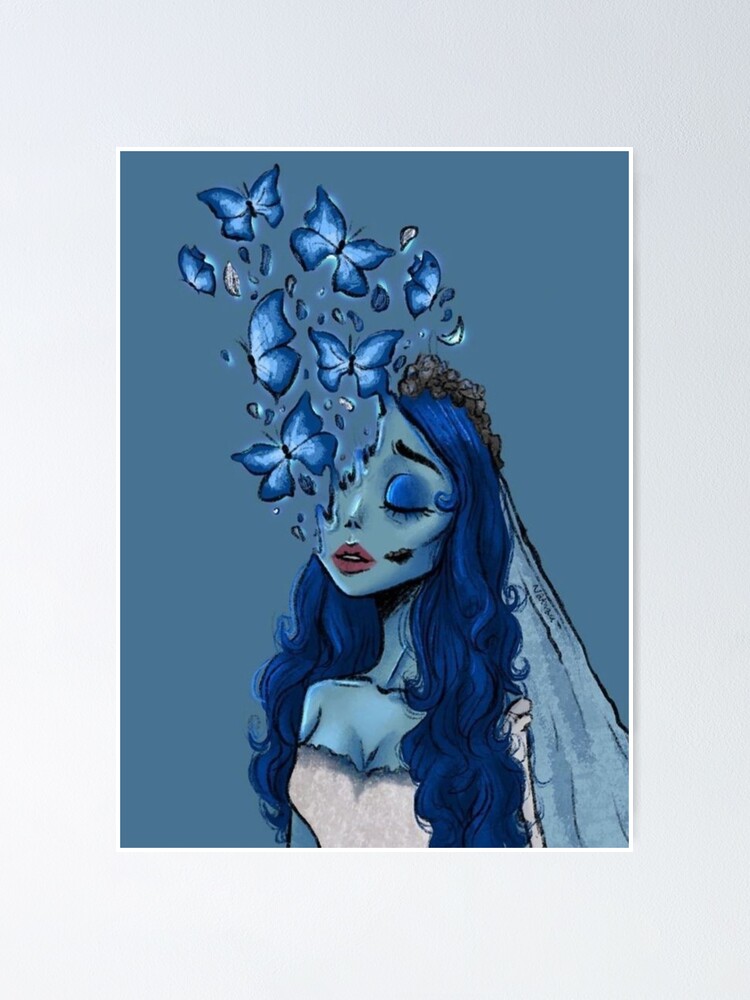 "Corpse Bride , victor and emily" Poster for Sale by fanartmikha ...