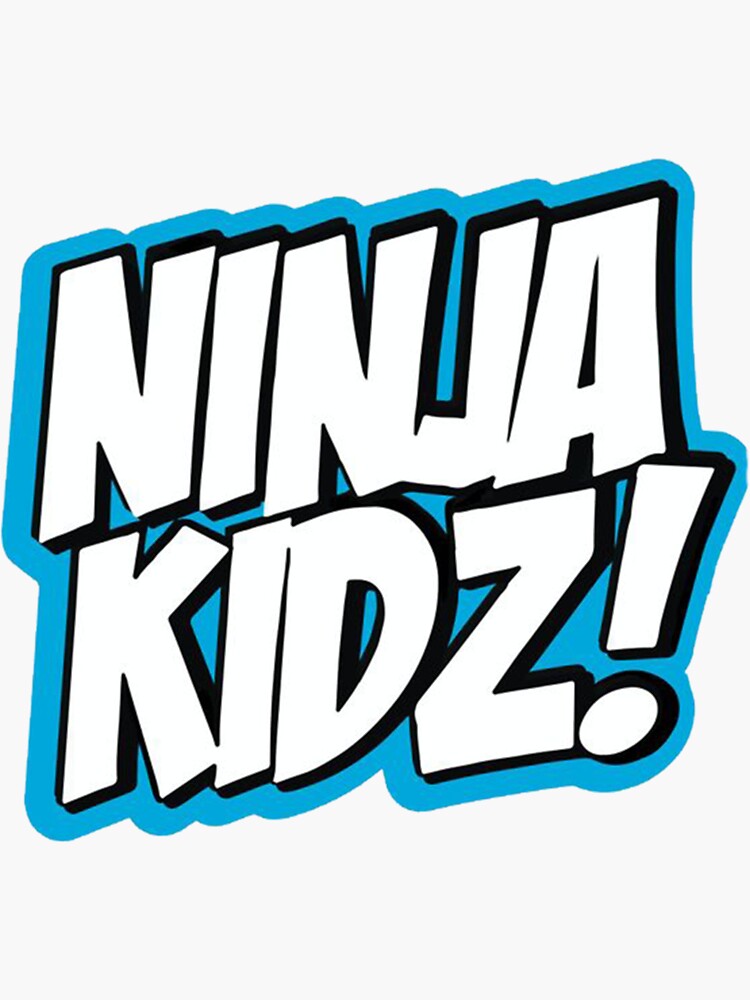 "Ninja Kidz! " Sticker for Sale by LopezOdessa | Redbubble