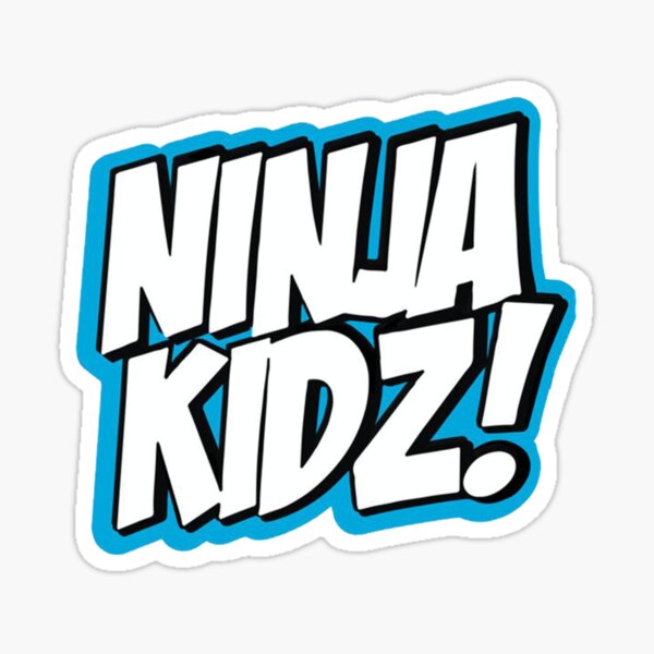 "Ninja Kidz! " Sticker for Sale by LopezOdessa | Redbubble