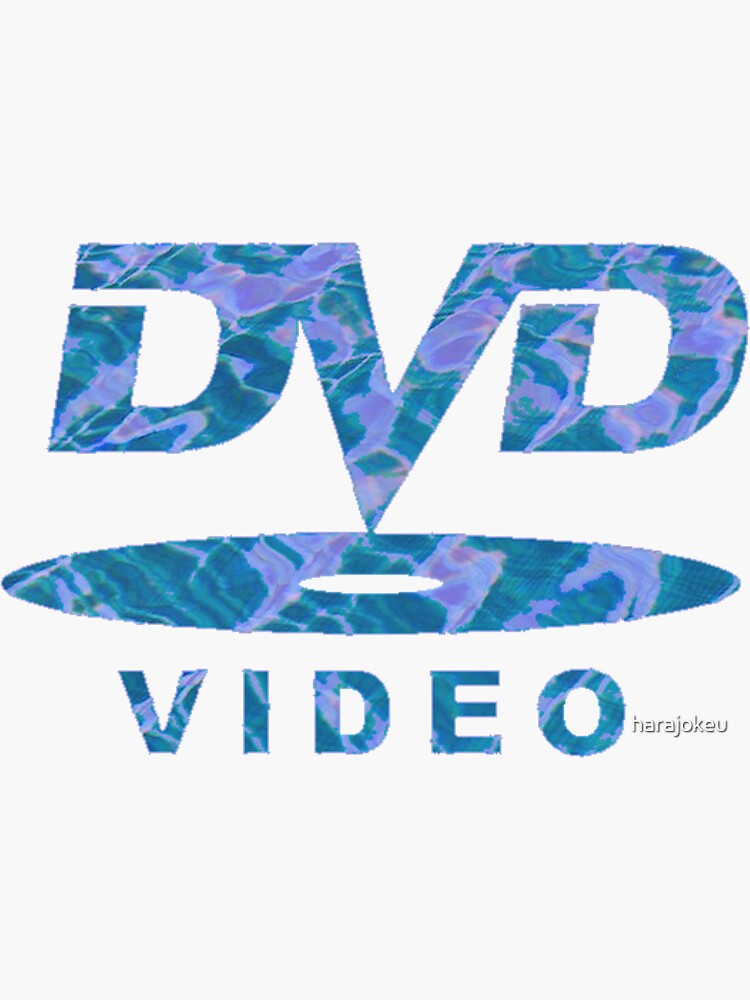 "DVD" Sticker for Sale by harajokeu | Redbubble