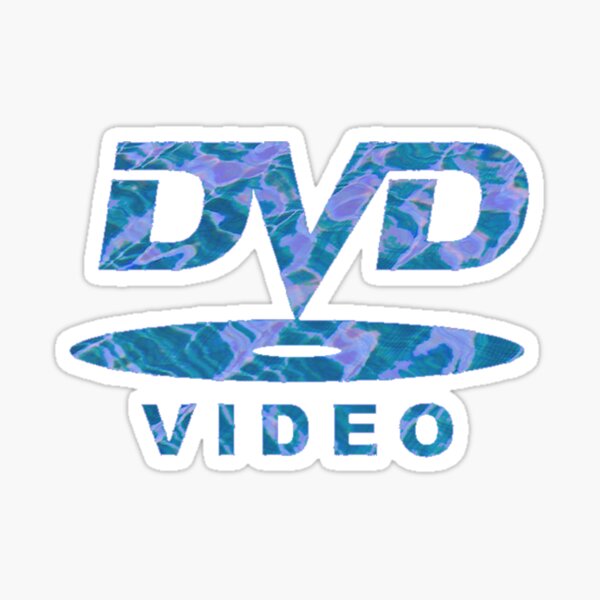 "DVD" Sticker for Sale by harajokeu | Redbubble