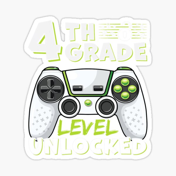 "4th Grade Boy Boys Funny Fourth Grade First Day Of School" Sticker for ...