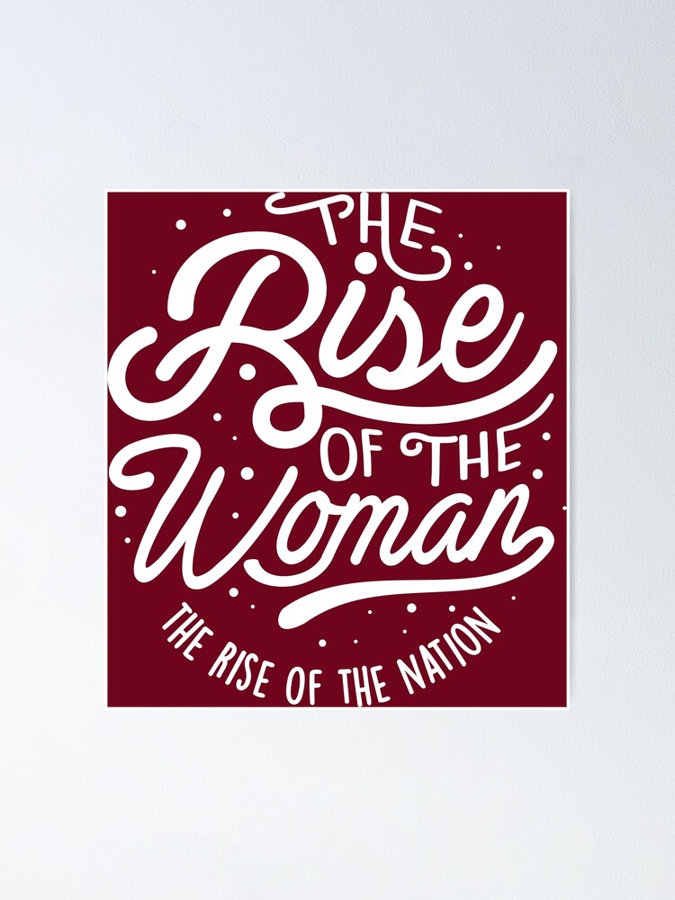 "the rise of the women" Poster for Sale by supercrows | Redbubble