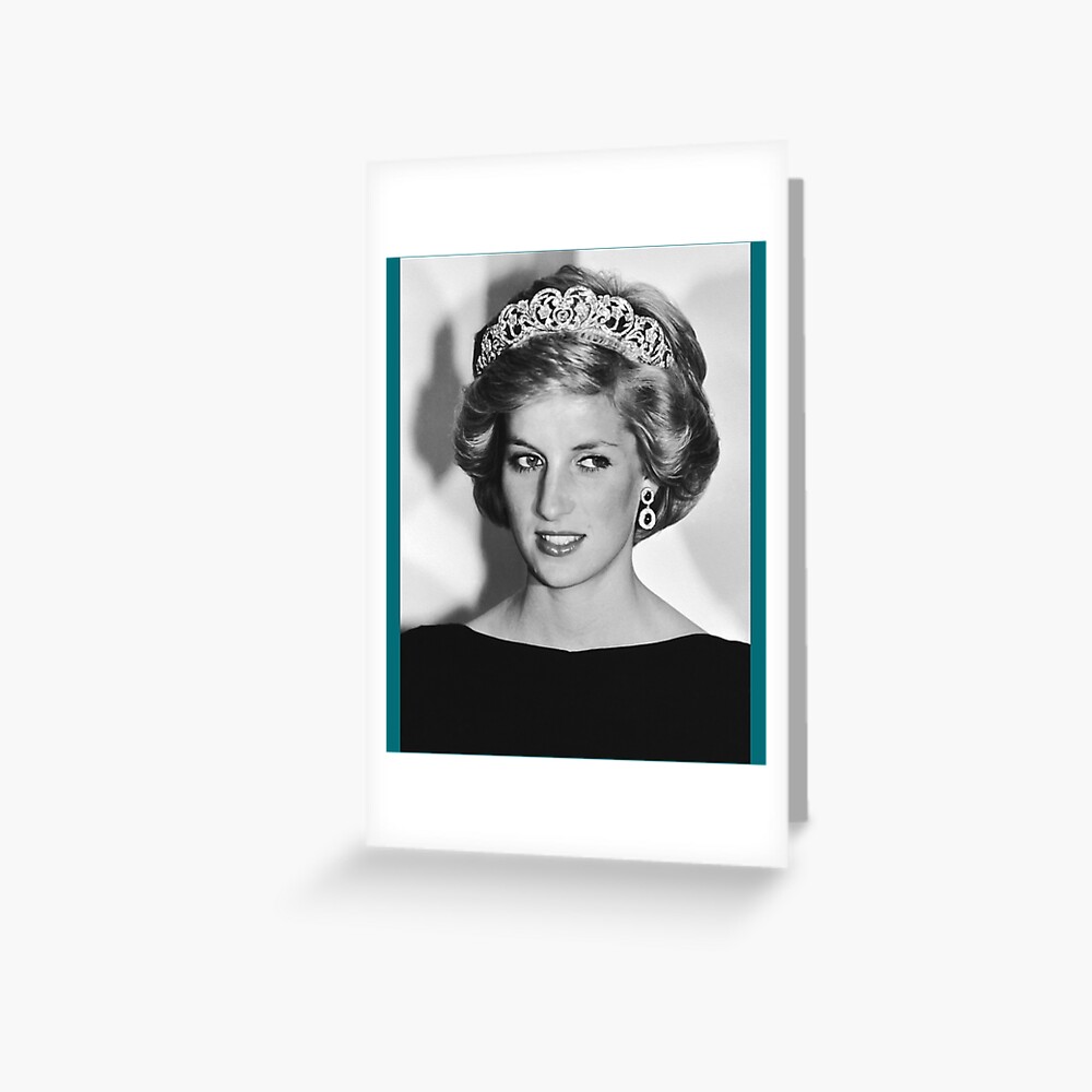 "Princess Diana " Greeting Card by AllenChristop | Redbubble