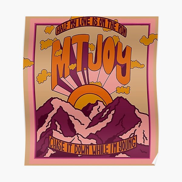 "Mt.Joy Poster" Poster for Sale by nicolegeorges | Redbubble