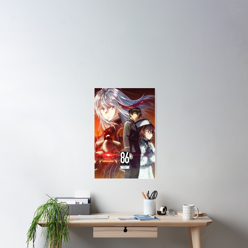 "Eighty Six 86 Anime" Poster for Sale by Anime-nez | Redbubble