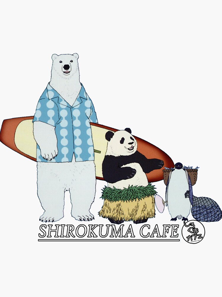 "Shirokuma Cafe Classic" Sticker for Sale by jasinhxs | Redbubble