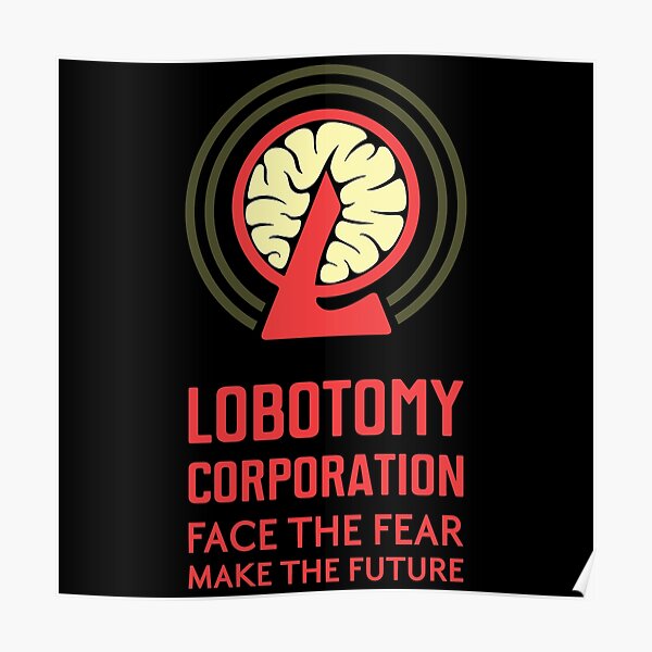 "Lobotomy Corporation" Poster for Sale by syedisfar | Redbubble