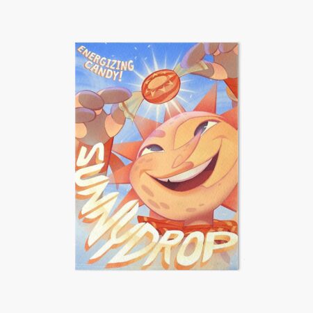 "Sunnydrop fnaf Poster" Art Board Print for Sale by jollydawn | Redbubble
