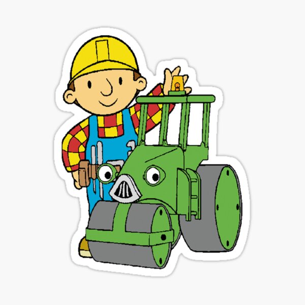 "Bob the Builder and Friends " Sticker for Sale by SpencerColin | Redbubble