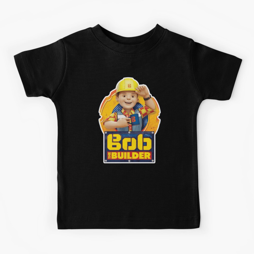 "Bob The Builder with Sign " Kids T-Shirt for Sale by SpencerColin ...