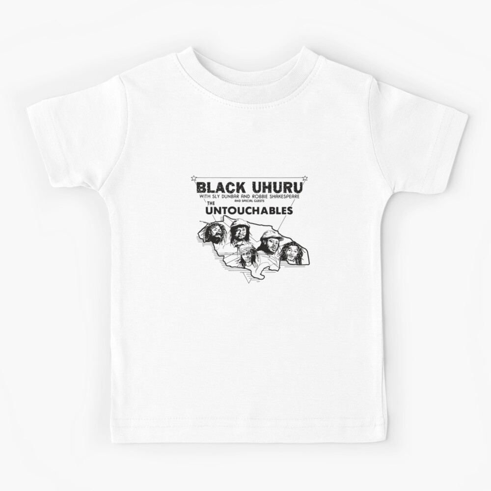 "Black Uhuru And The Special Guests The Untouchables" Kids T-Shirt for ...
