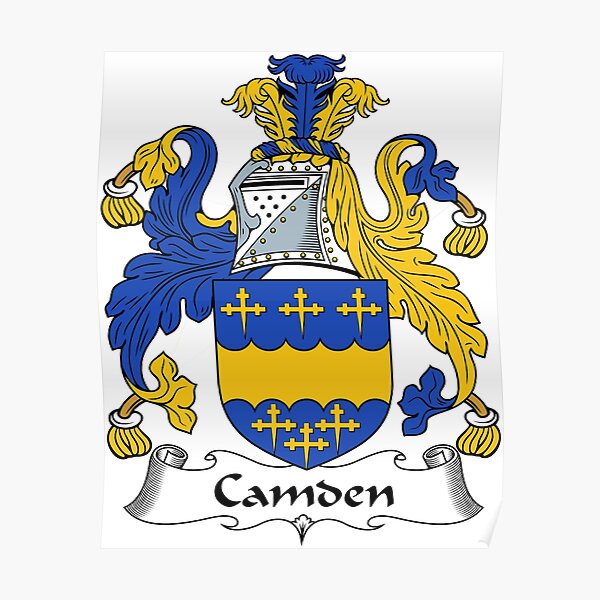 "Camden " Poster for Sale by HaroldHeraldry | Redbubble