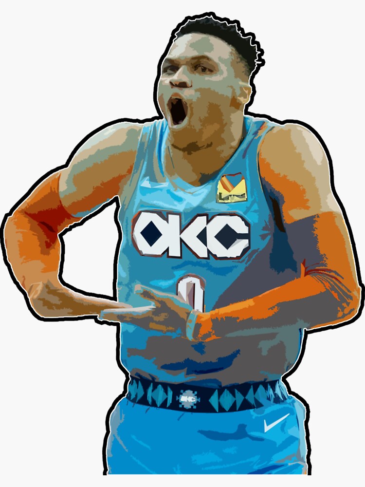 "Russell Westbrook Too Little Sticker" Sticker for Sale by laureljusjv ...