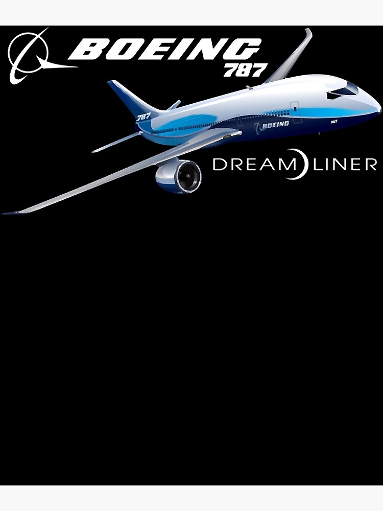 "Boeing 787 Dreamliner Classic " Poster for Sale by billenlameret ...