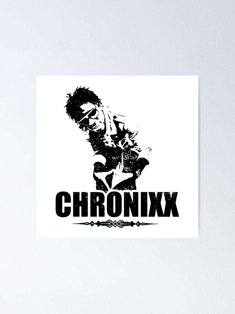 Póster «Silueta de cantante de Chronixx» de kymrshl | Redbubble