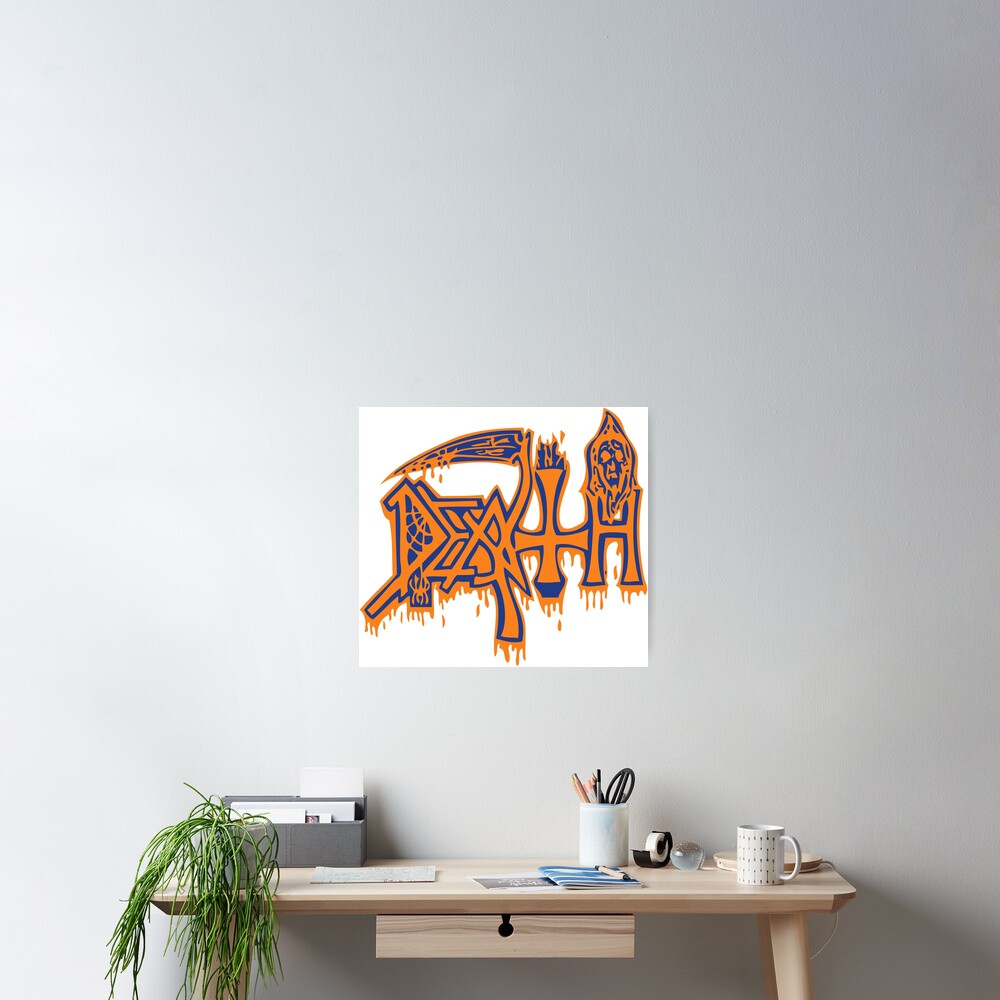 "DEATH LEPROSY LOGO " Poster by XavierLange | Redbubble