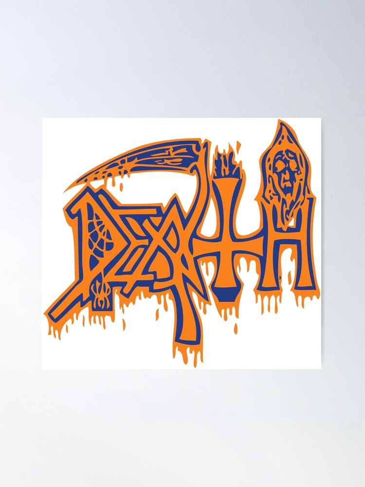 "DEATH LEPROSY LOGO " Poster for Sale by XavierLange | Redbubble