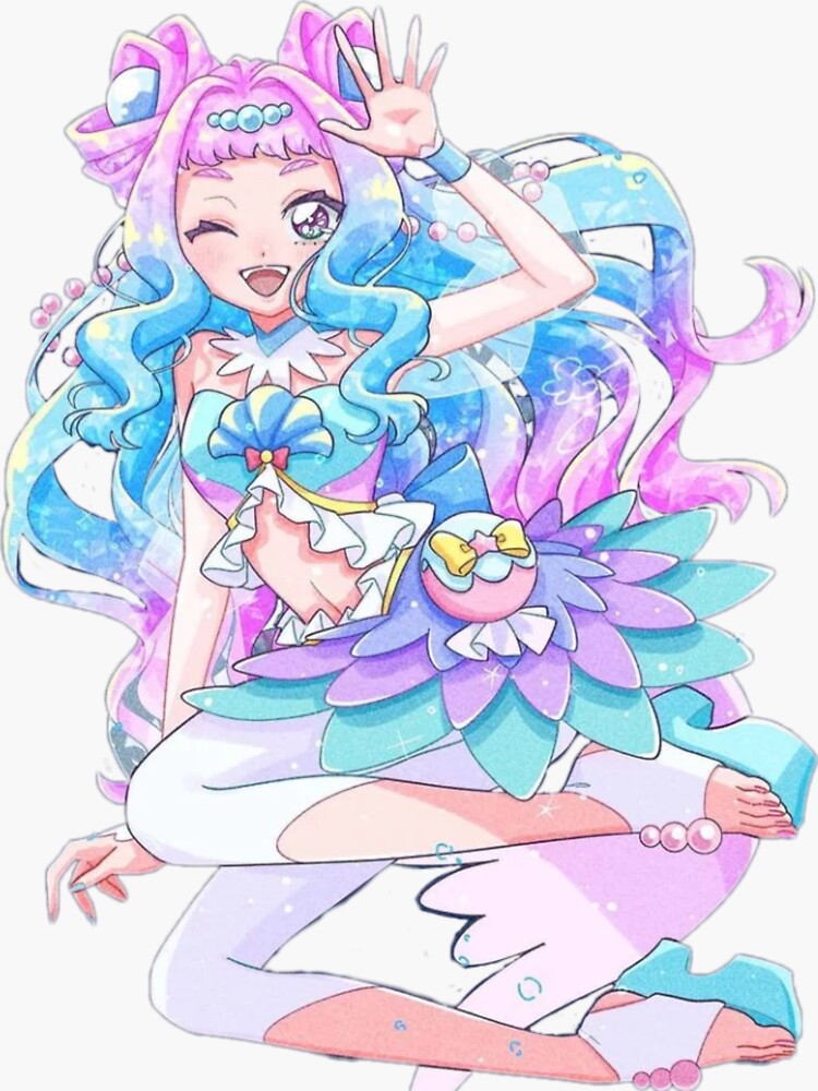 "Laura - Cure Lamer - Tropical Rouge Precure" Sticker for Sale by ...
