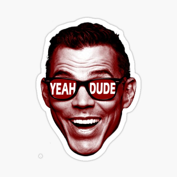 "Steve-O" Sticker for Sale by Lowgik | Redbubble