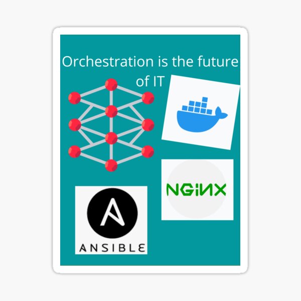 "Orchestration is the future of IT" Sticker for Sale by UpcomingTech ...