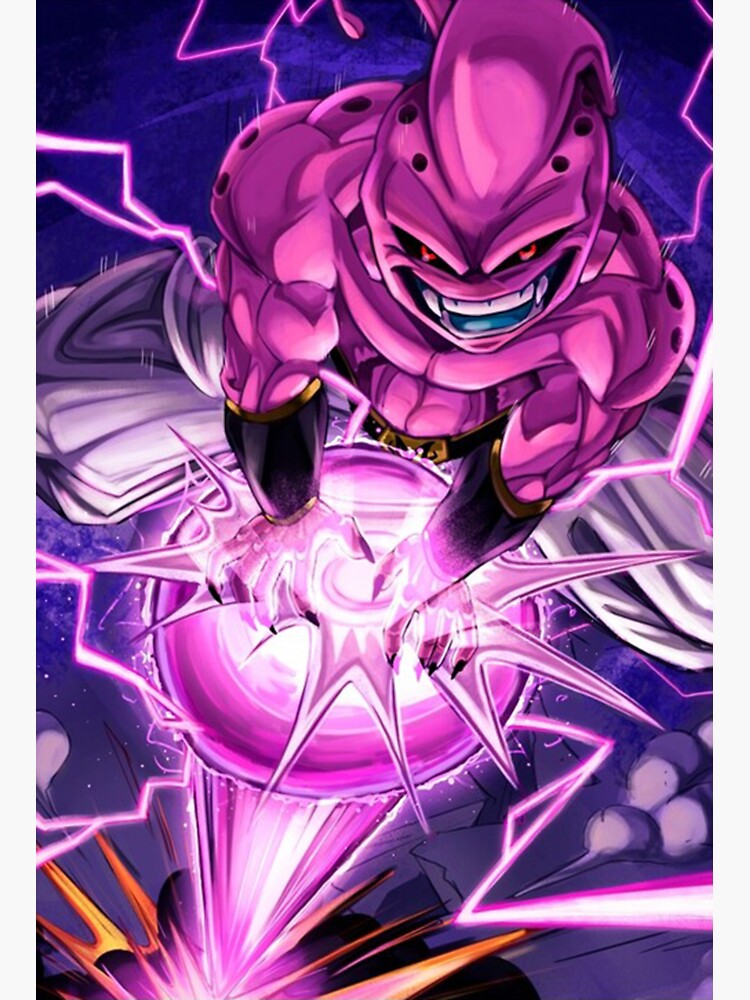"Kid buu Poster" Sticker for Sale by amyblankk | Redbubble