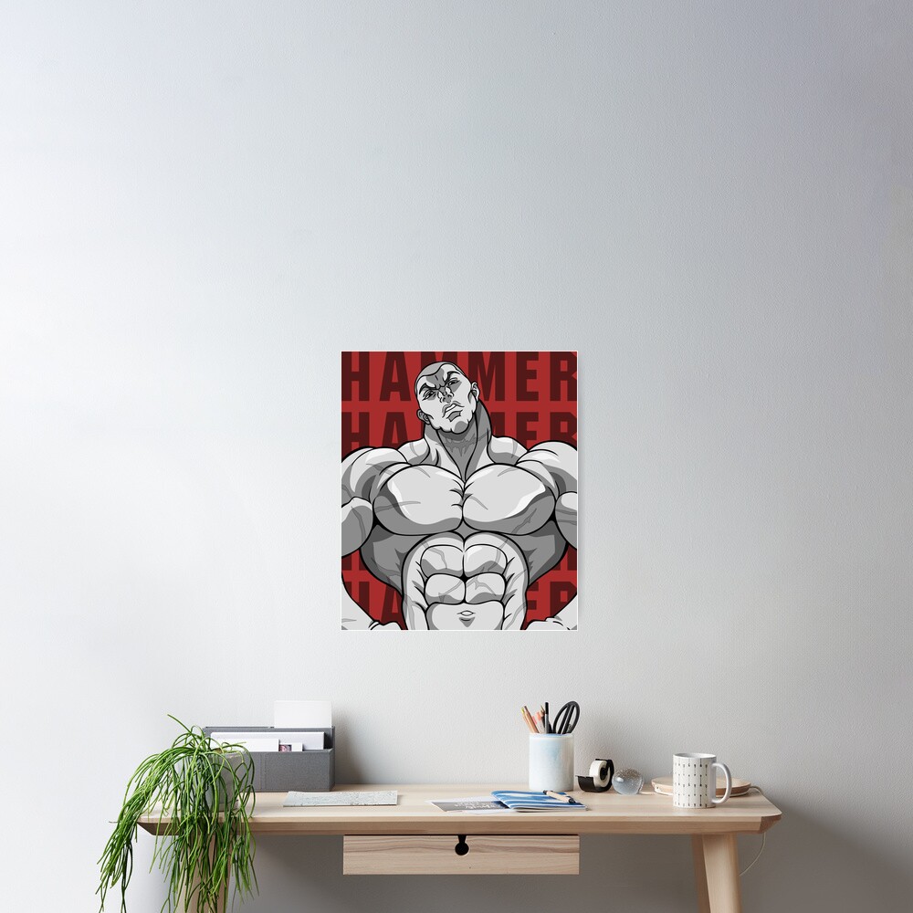 "Jack Hanma" Poster for Sale by Brok5566 | Redbubble