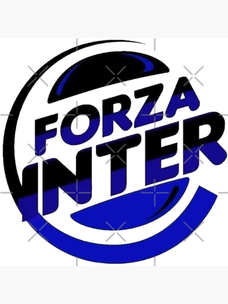 "Forza inter" Poster for Sale by KrmStore | Redbubble