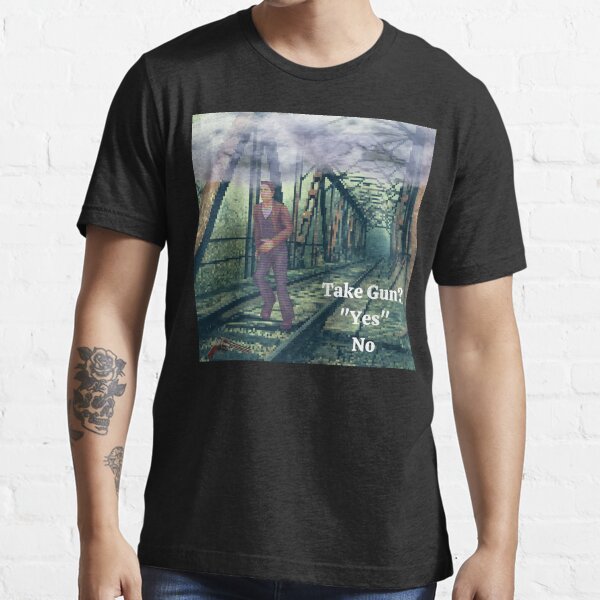 "Fictional Survival Horror Game Scene -Original Horror Art" T-shirt for ...