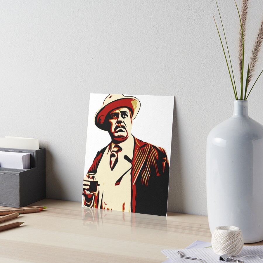 "Don Fanucci | The Godfather" Art Board Print for Sale by skraps-ink ...