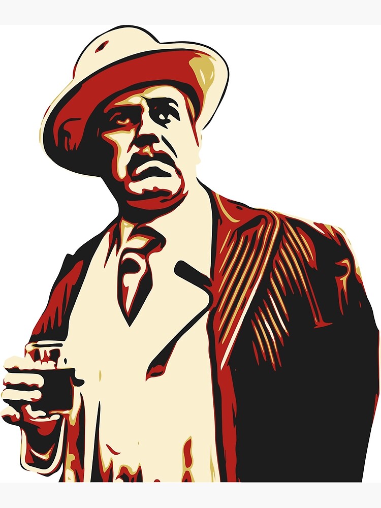 "Don Fanucci | The Godfather" Poster for Sale by skraps-ink | Redbubble