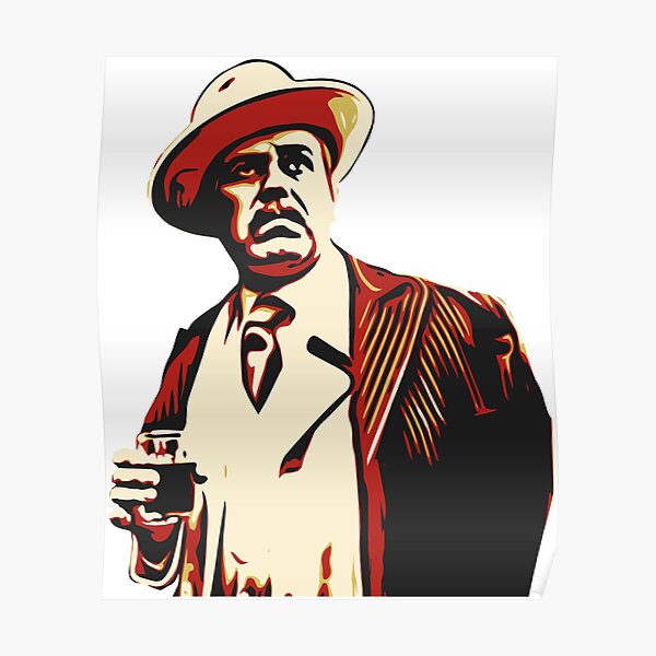 "Don Fanucci | The Godfather" Poster for Sale by skraps-ink | Redbubble